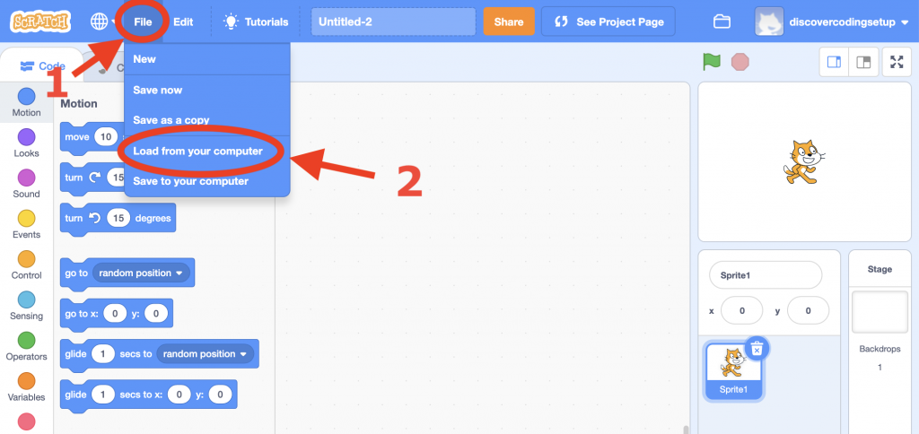 Scratch Support - Discover Coding