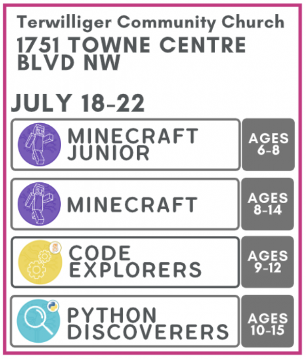 Coding Summer Camps - Southwest Edmonton (Riverbend)