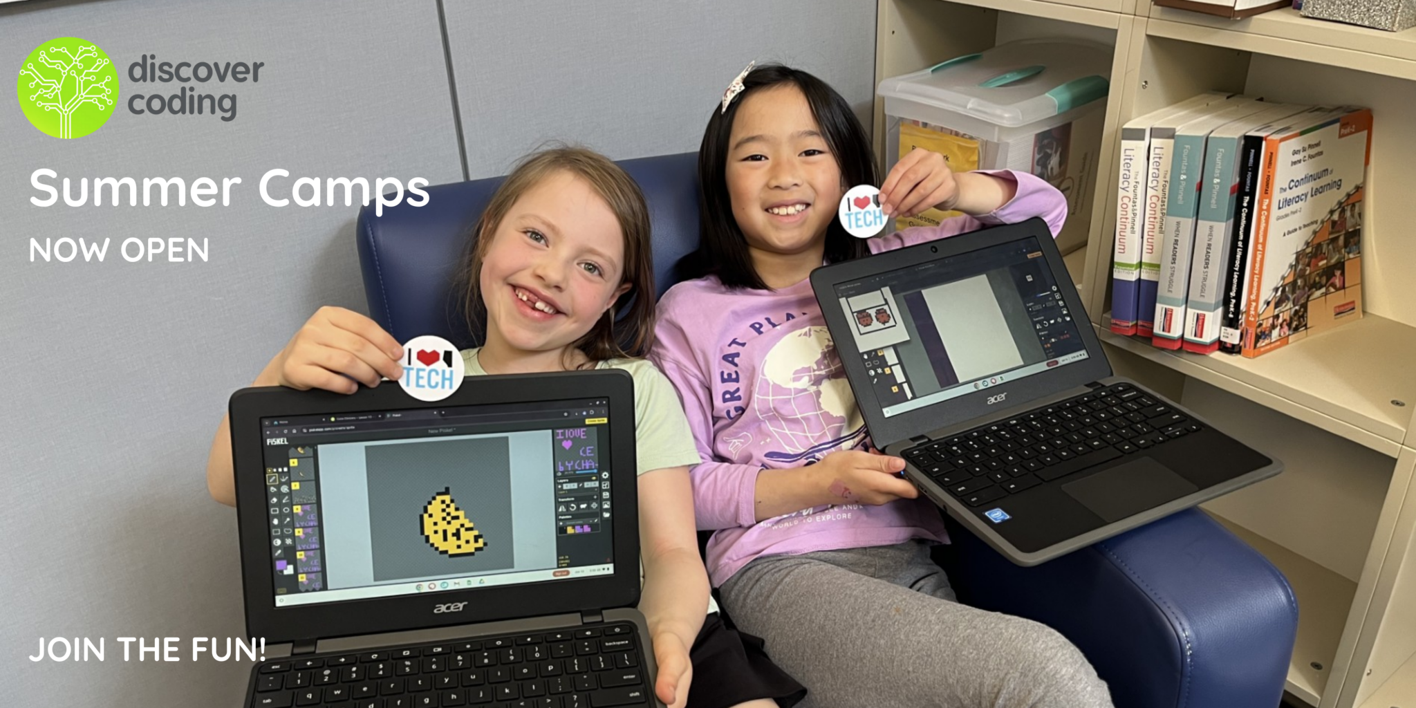 Discover Coding 2024 Summer Camps - Discover Coding